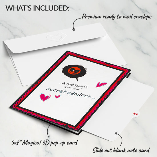 Marvel’s Deadpool Secret Admirer Valentine’s Day Pop-Up Card – Lovepop