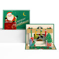 Santa Down the Chimney Christmas Pop-Up Card – Lovepop