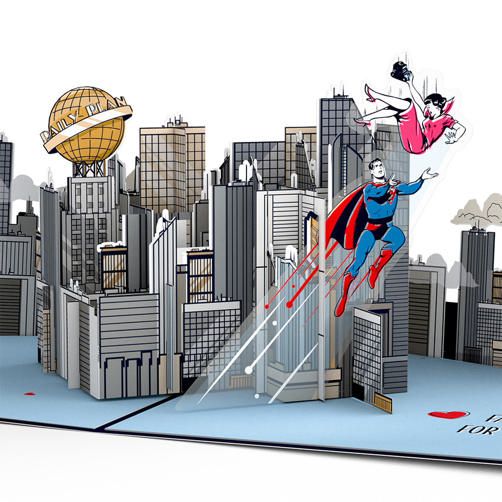 Superman™ You Make My Heart Soar Pop-Up Card – Lovepop