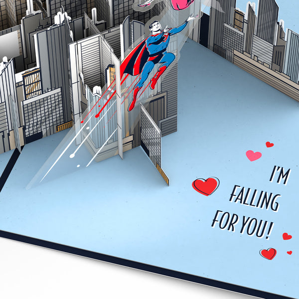 Superman™ You Make My Heart Soar Pop-Up Card – Lovepop