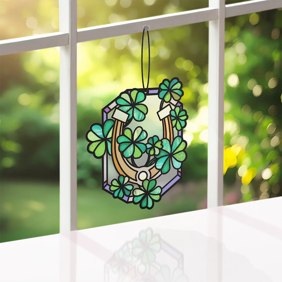 Lucky Shamrock Suncatcher Card – Lovepop