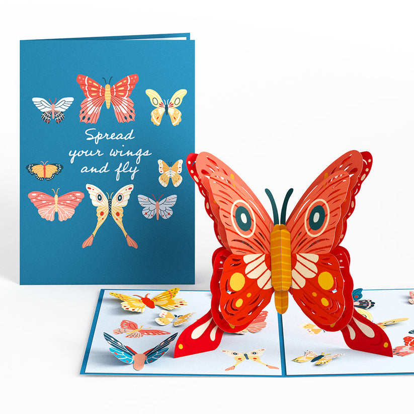 Spread Your Wings Butterfly Pop-Up Card – Lovepop
