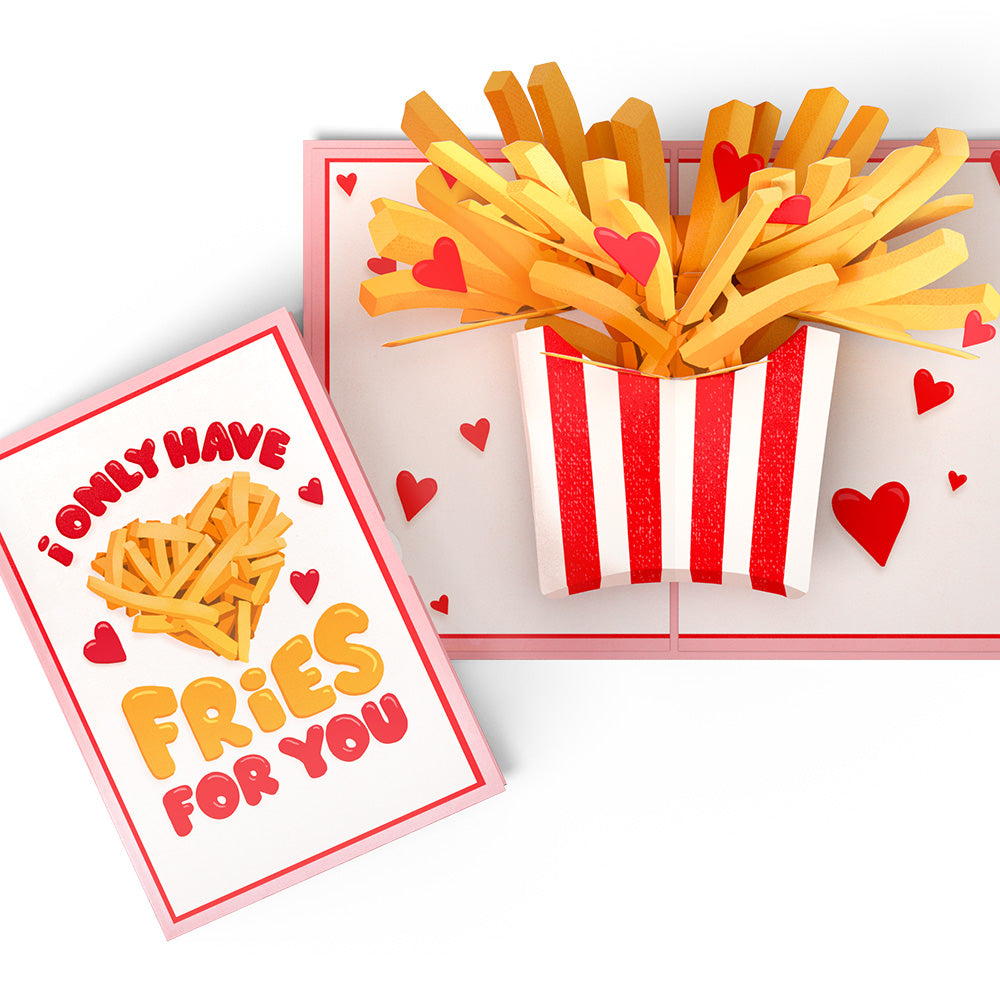 Only Have Fries for You Pop-Up Card – Lovepop