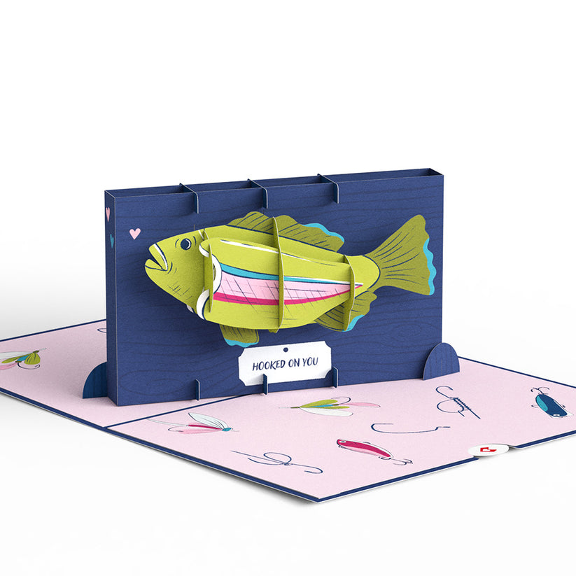 You’re a Reel Catch Fish Pop-Up Card – Lovepop