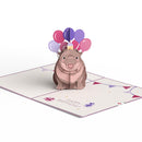 Baby Pygmy Hippo Birthday Pop-Up Card – Lovepop