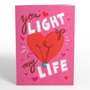 You Light Up My Life Light-Up Pop-Up Card – Lovepop