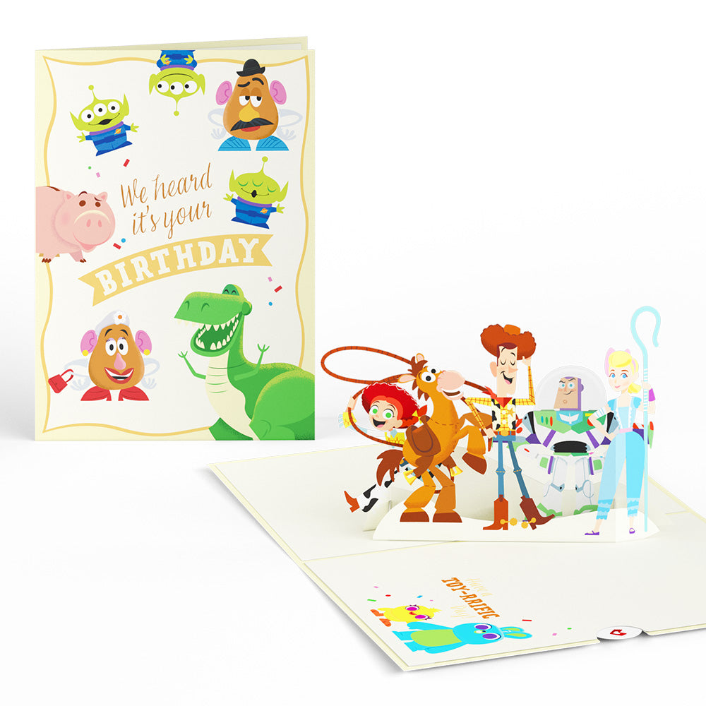 Disney and Pixar's Toy Story Toy-rrific Birthday Pop-Up Card – Lovepop