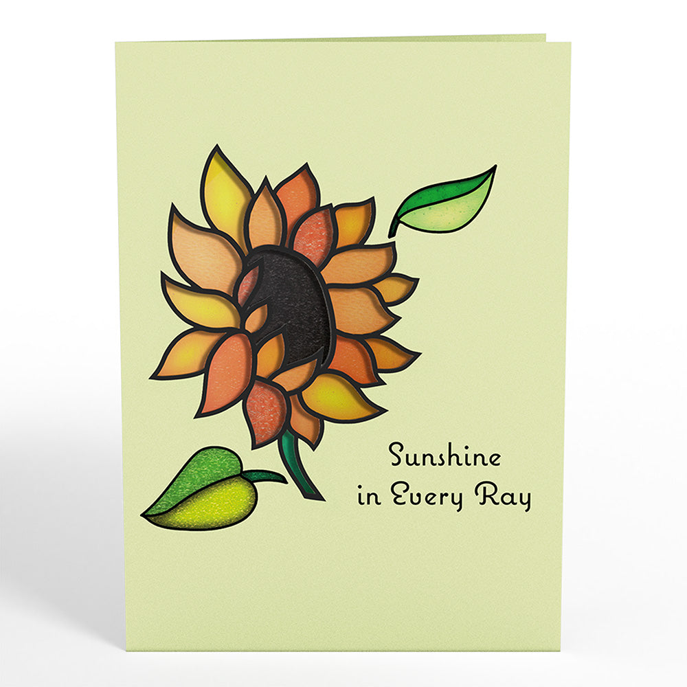 Sunshine in Every Ray Suncatcher Card – Lovepop