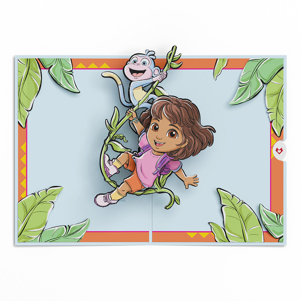 Dora the Explorer Adventure Awaits Pop-Up Card – Lovepop