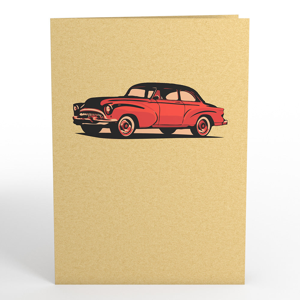 Iconic Classic Car Pop-Up Card – Lovepop
