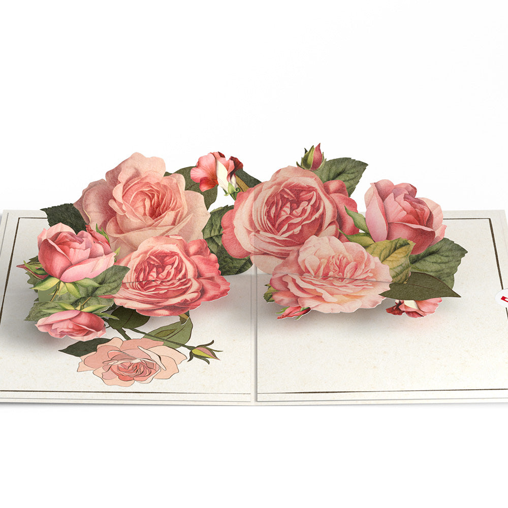 Roses in Bloom Pop-Up Card – Lovepop