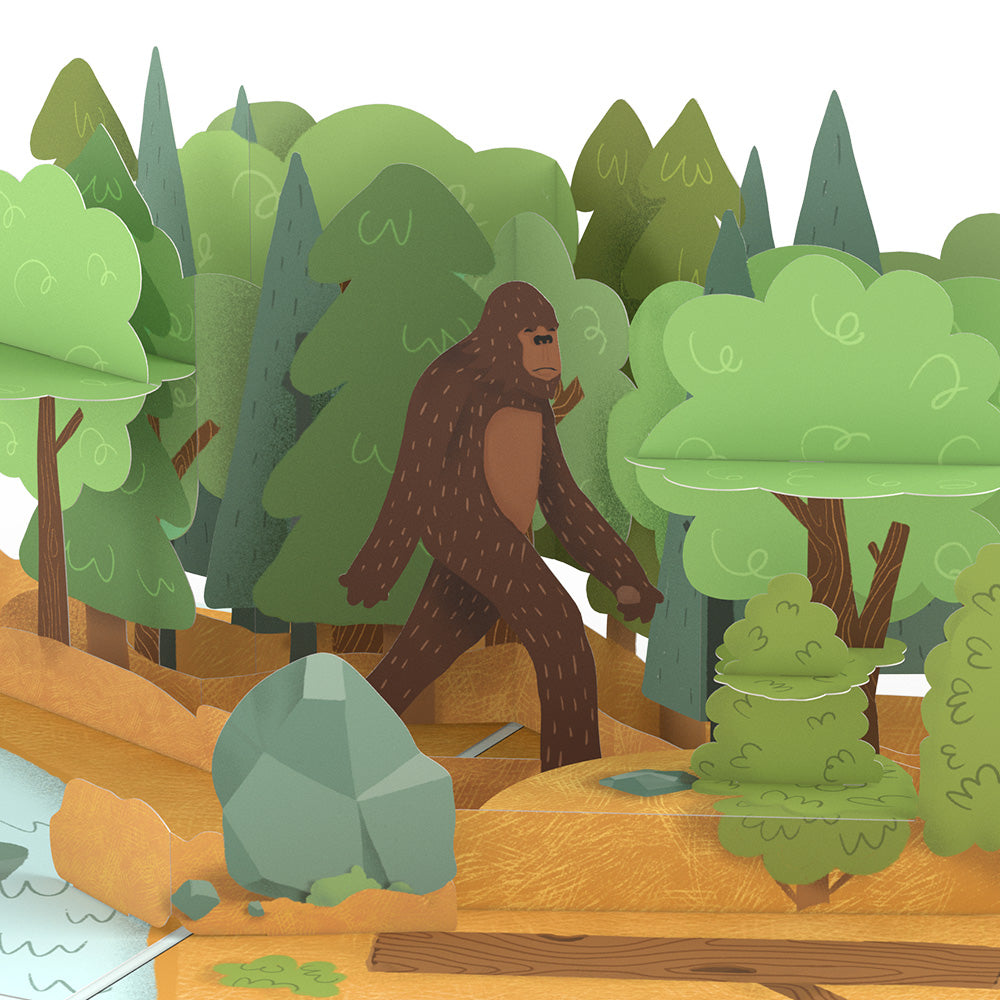 Bigfoot Legend Pop-up Card – Lovepop