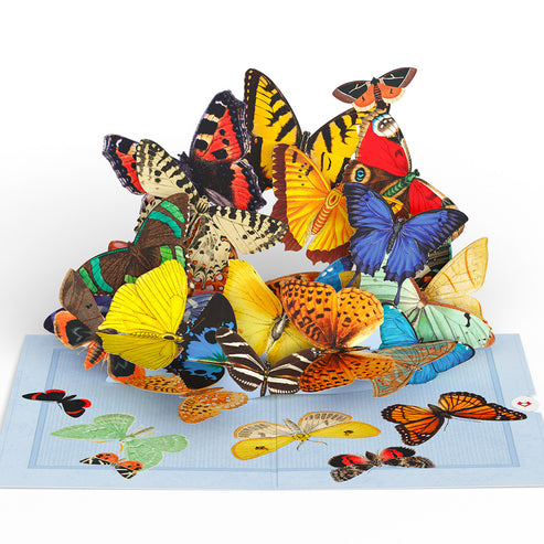 Butterflies in Flight Pop-Up Card – Lovepop