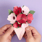 Rosy Ruby Little Blooms (Notecard 5-Pack) – Lovepop