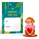Valentine’s Day Safari Assorted Cards Kids Classroom 24-Pack – Lovepop