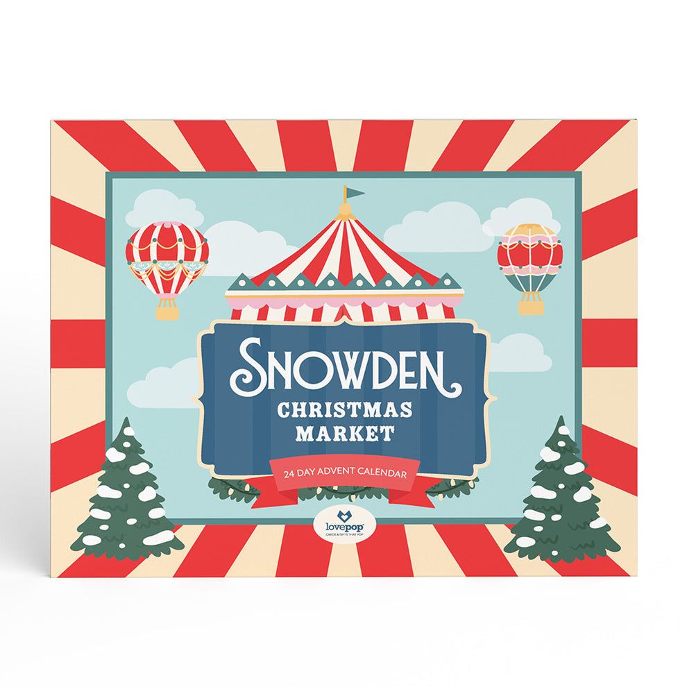 Snowden Christmas Market 24 Day Advent Calendar – Lovepop