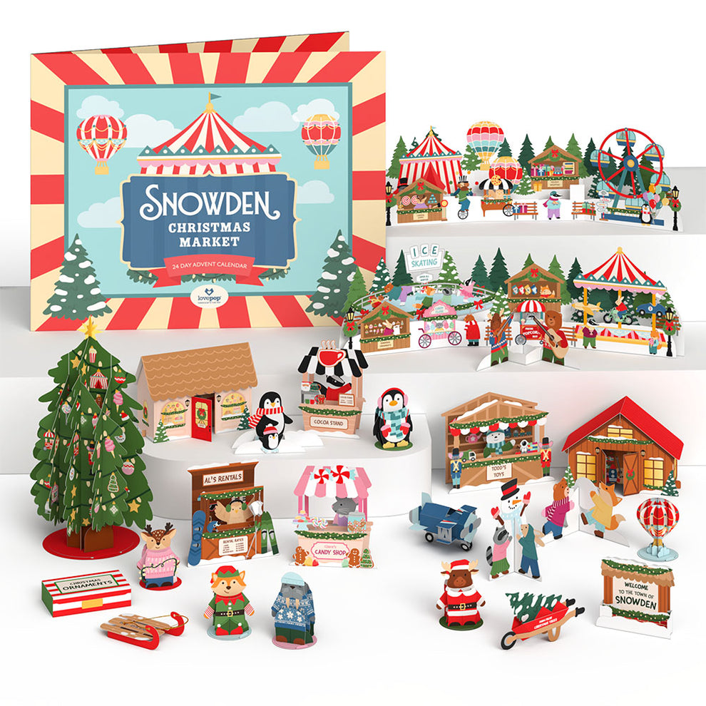 Snowden Christmas Market 24 Day Advent Calendar – Lovepop