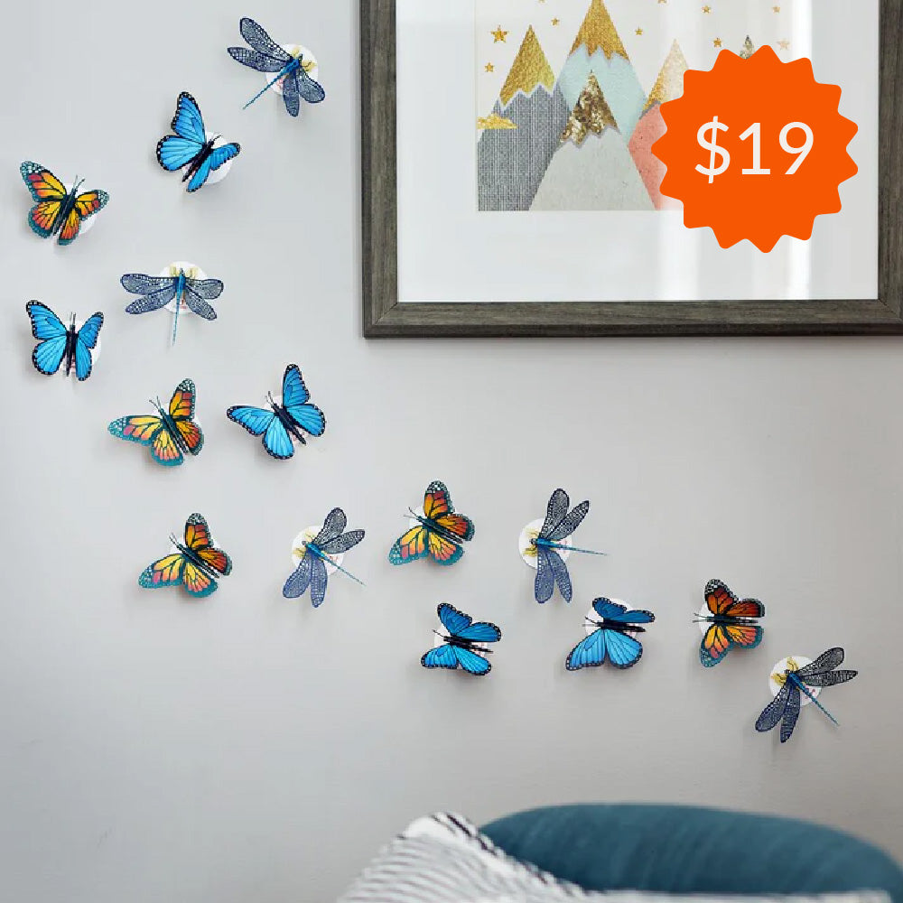 Stickerpop™: Fluttering Favorites (Assorted 15-Pack) – Lovepop