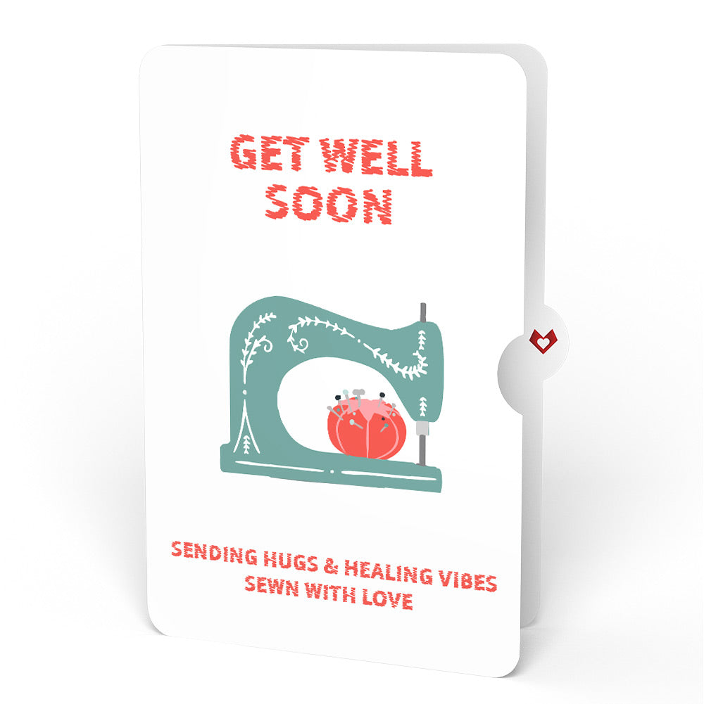 Love You Sew Much Get Well Soon Pop-Up Card and Sentiment Set – Lovepop