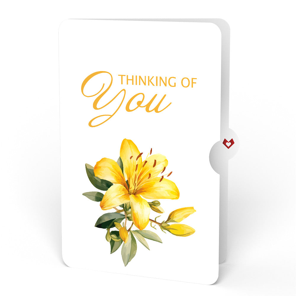Born to Bloom: June Birth Month Flowers Thinking of You Pop-Up Card an ...