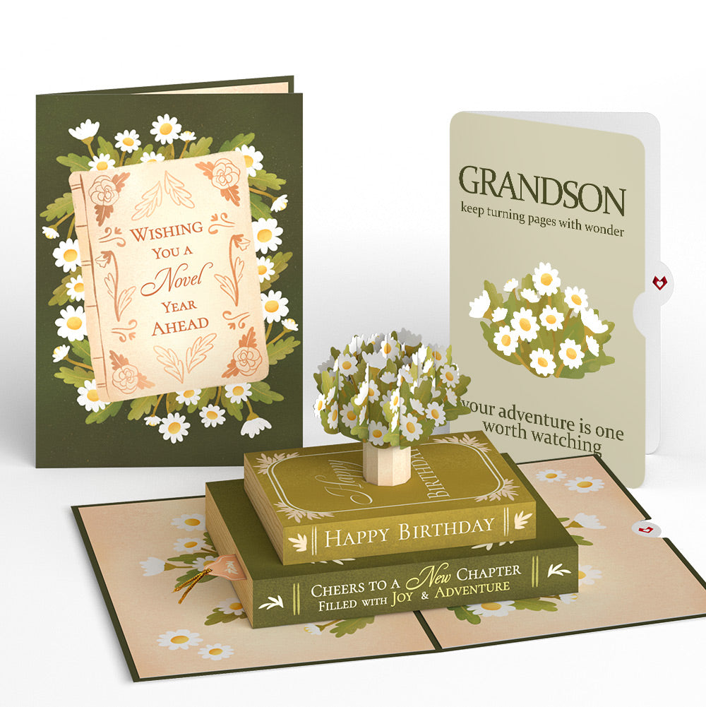 Cheers to a New Chapter Birthday Pop-Up Card and Sentiment Set for Gra ...