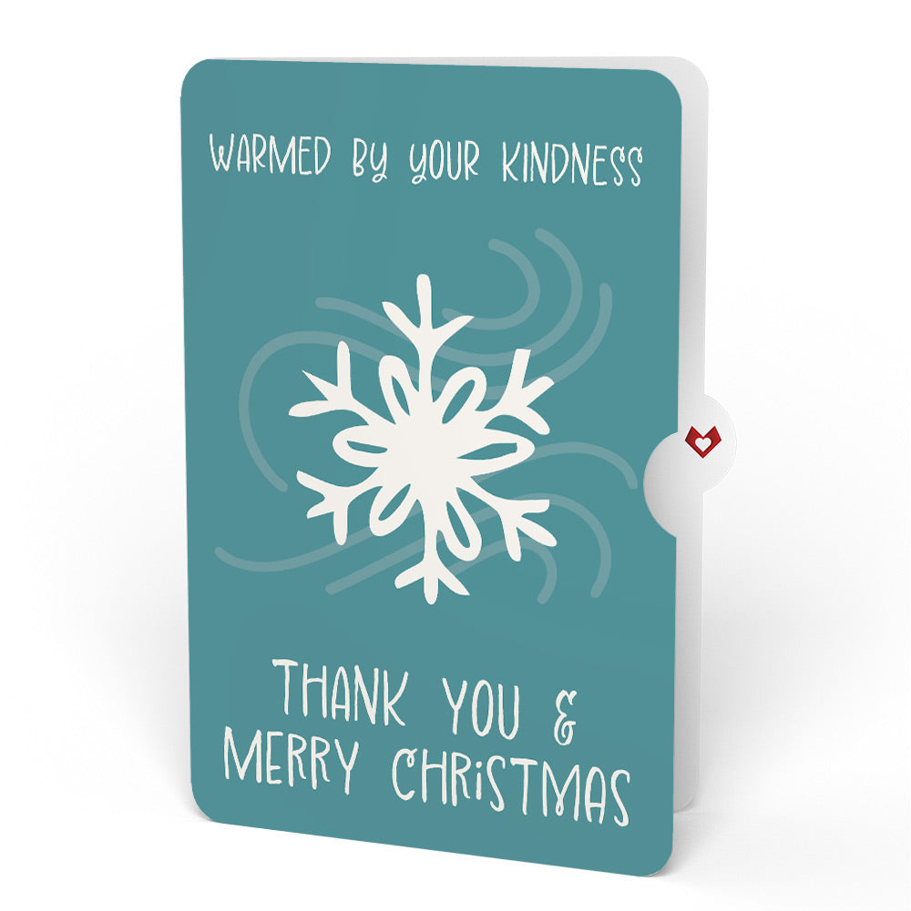 Snowy Owl Christmas Pop-Up Card and Snowflake Kindness Sentiment Set ...