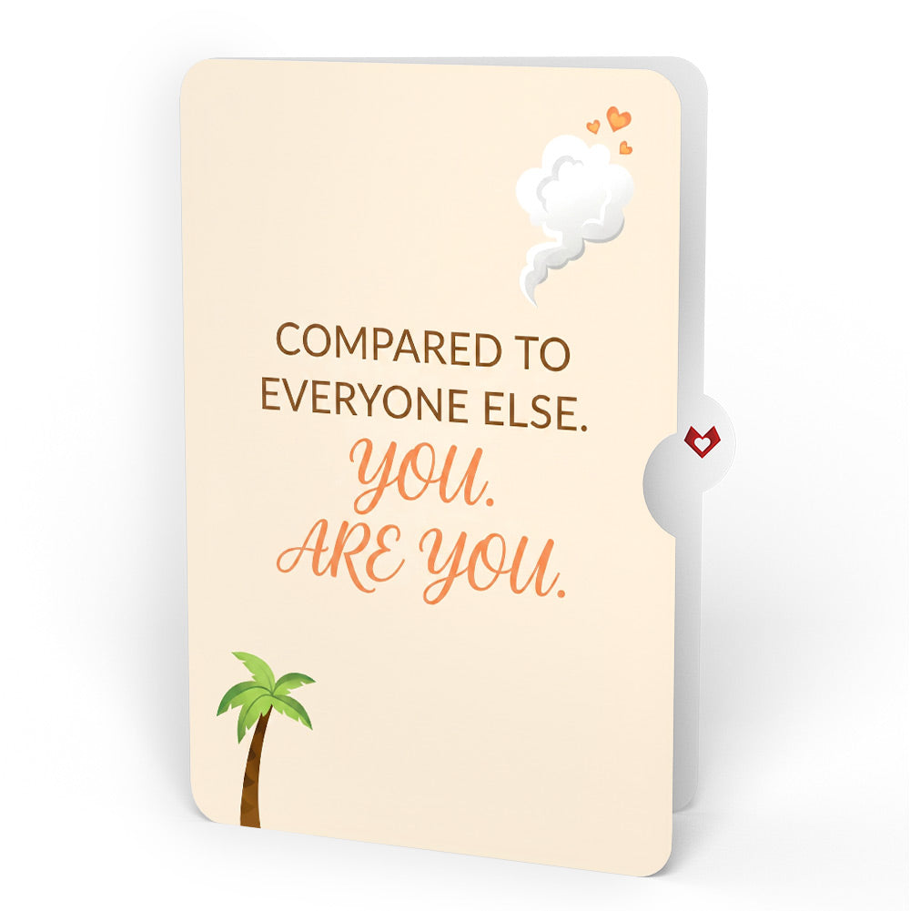 I Lava You Thinking of You Pop-Up Card and Be Yourself Sentiment Set ...