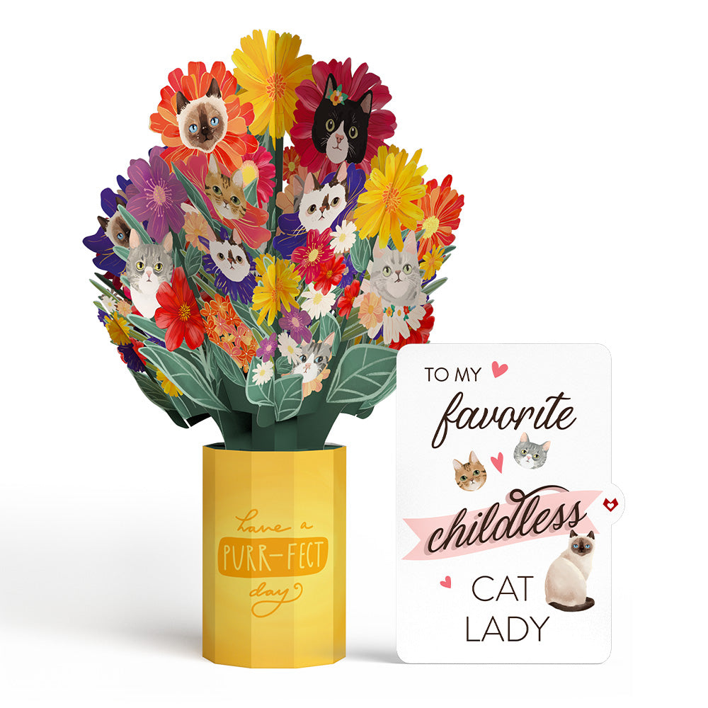 Purr-fect Day Bouquet for Childless Cat Lady – Lovepop