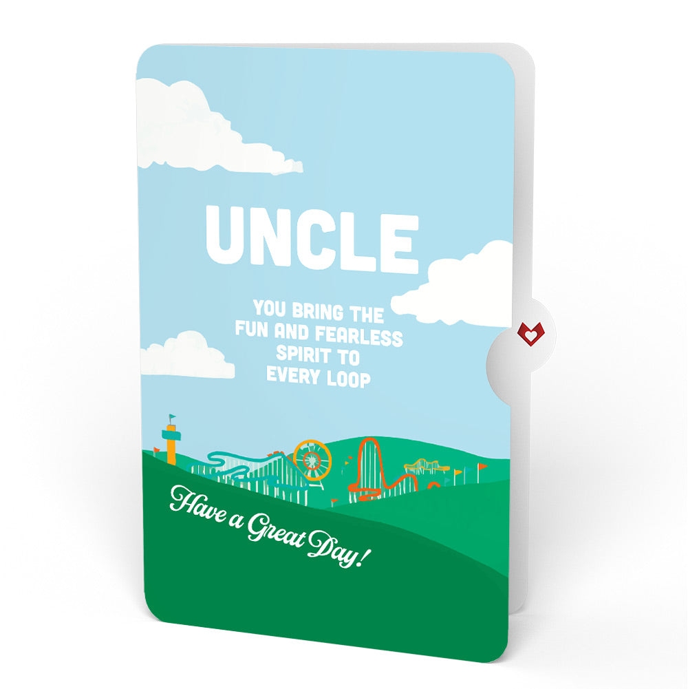 Over the Hill Birthday Pop-Up Card and Sentiment Set for Uncle – Lovepop