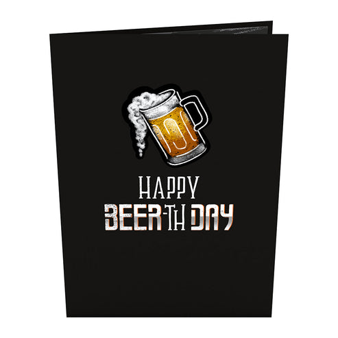 Beer-th Day Pop-Up Card – Lovepop