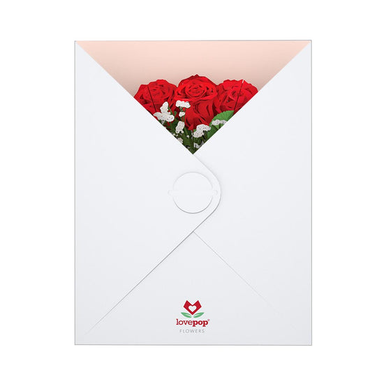 3D Paper Flower Bouquet | Valentine's Flower Bouquet | Lovepop