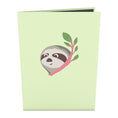 Friendship Sloth Pop-Up Card – Lovepop