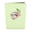 Friendship Sloth Pop-Up Card – Lovepop