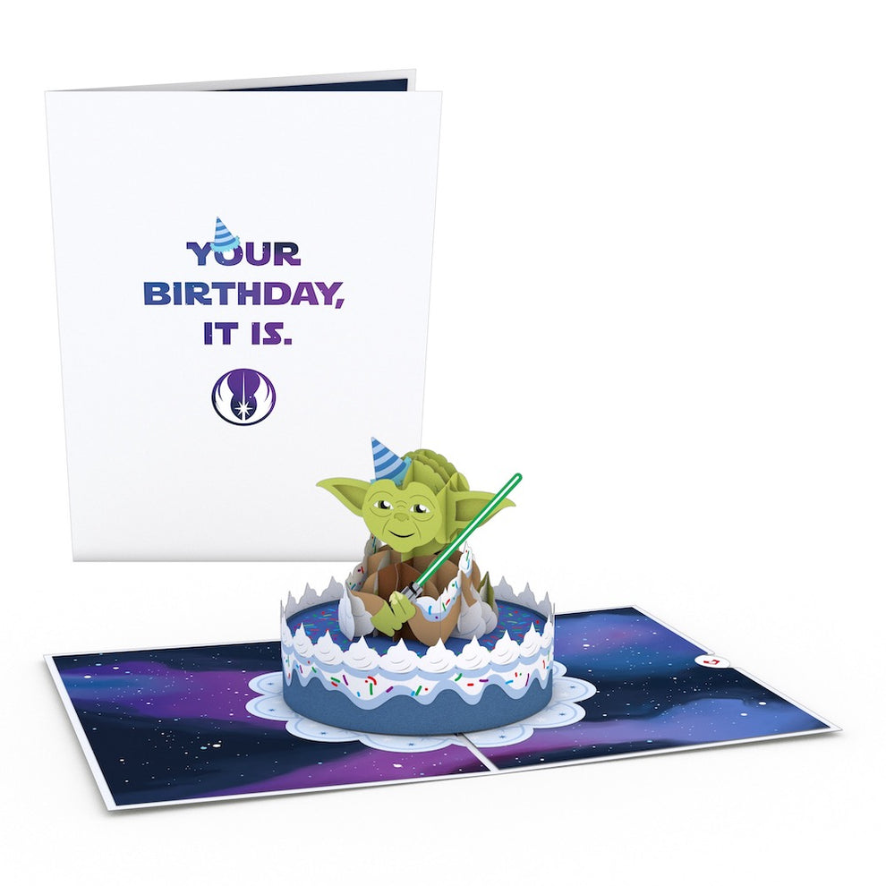 Star Wars™ Yoda™ Birthday Pop-Up Card – Lovepop