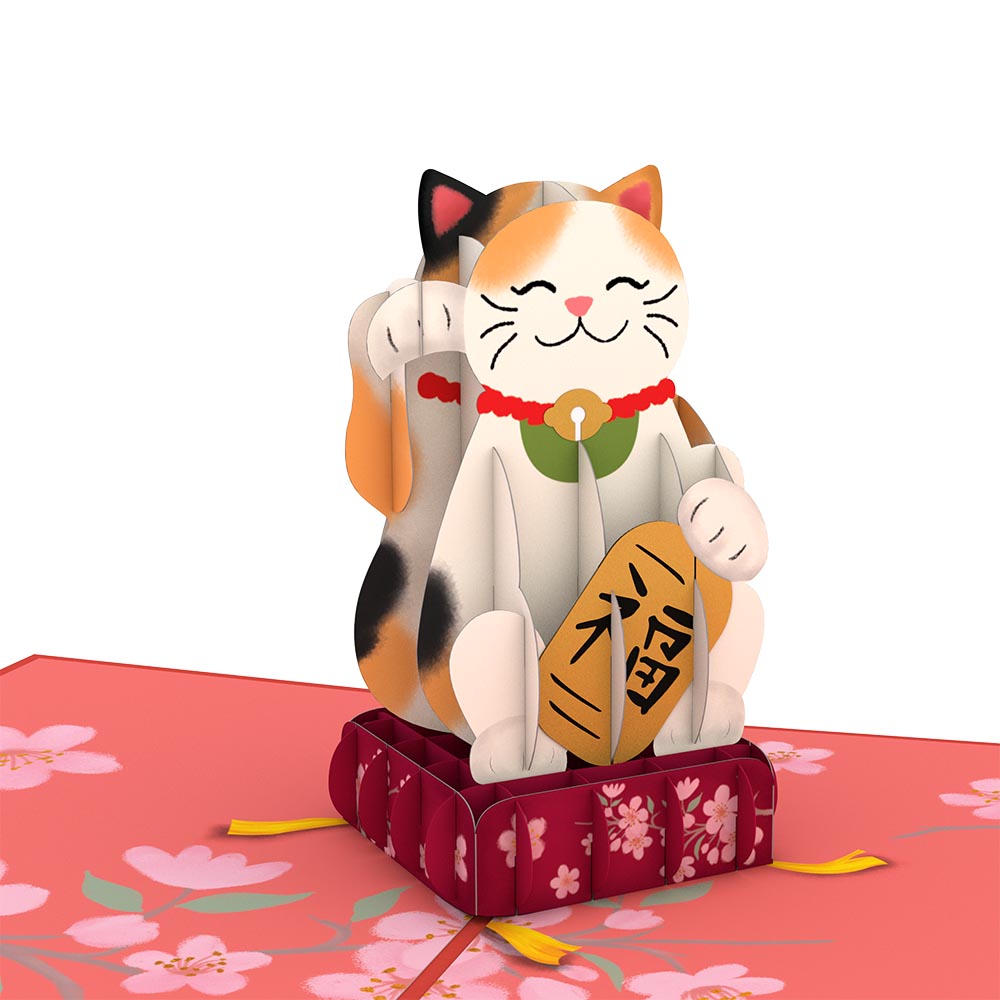 Lucky Cat Pop-Up Card – Lovepop