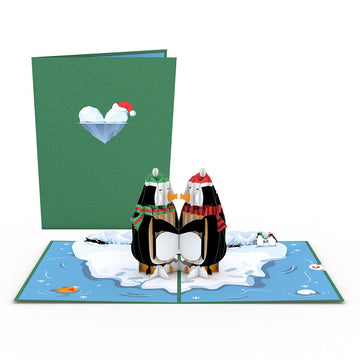 Holiday Penguins Pop-Up Card – Lovepop