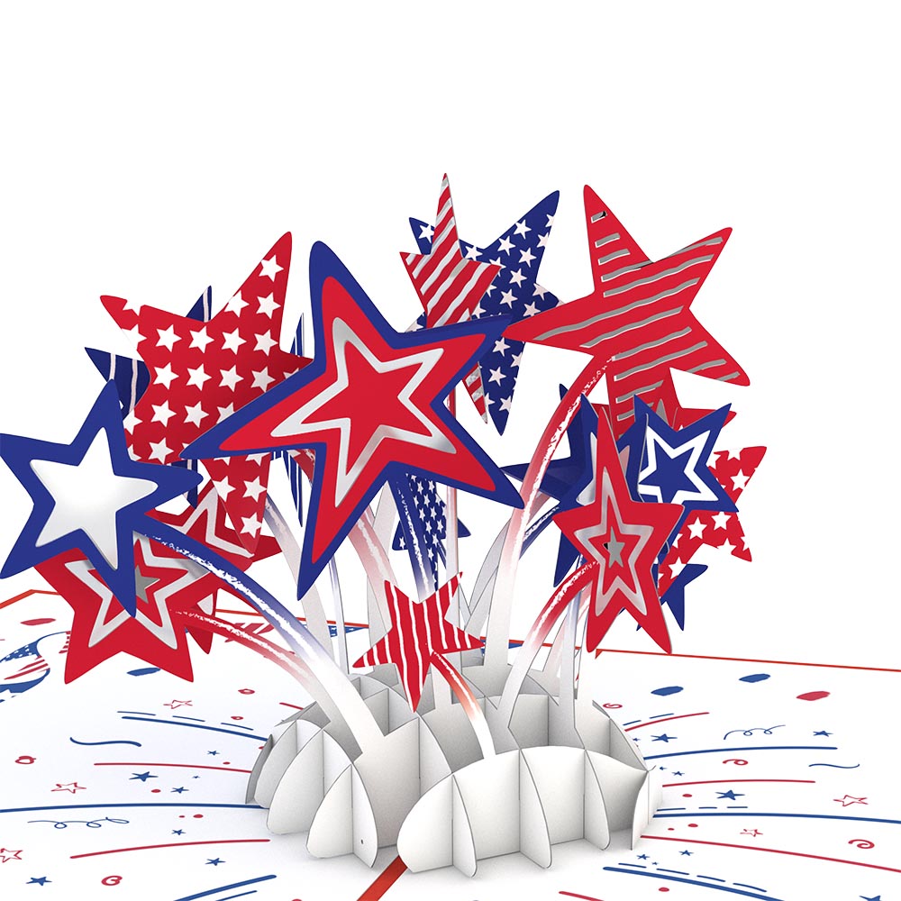 Stars and Stripes Pop-Up Card – Lovepop