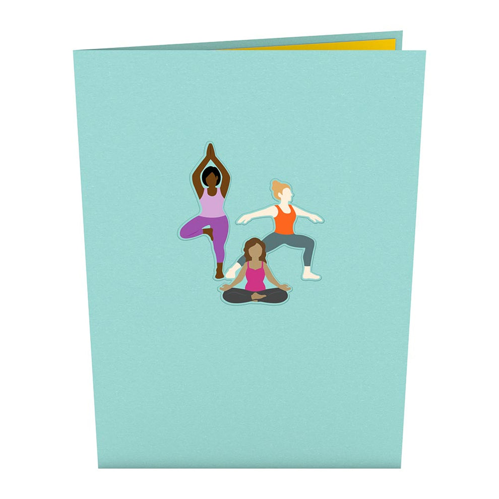 Yoga Poses Pop-Up Card – Lovepop