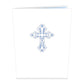 Blue Floral Cross Pop-Up Card – Lovepop