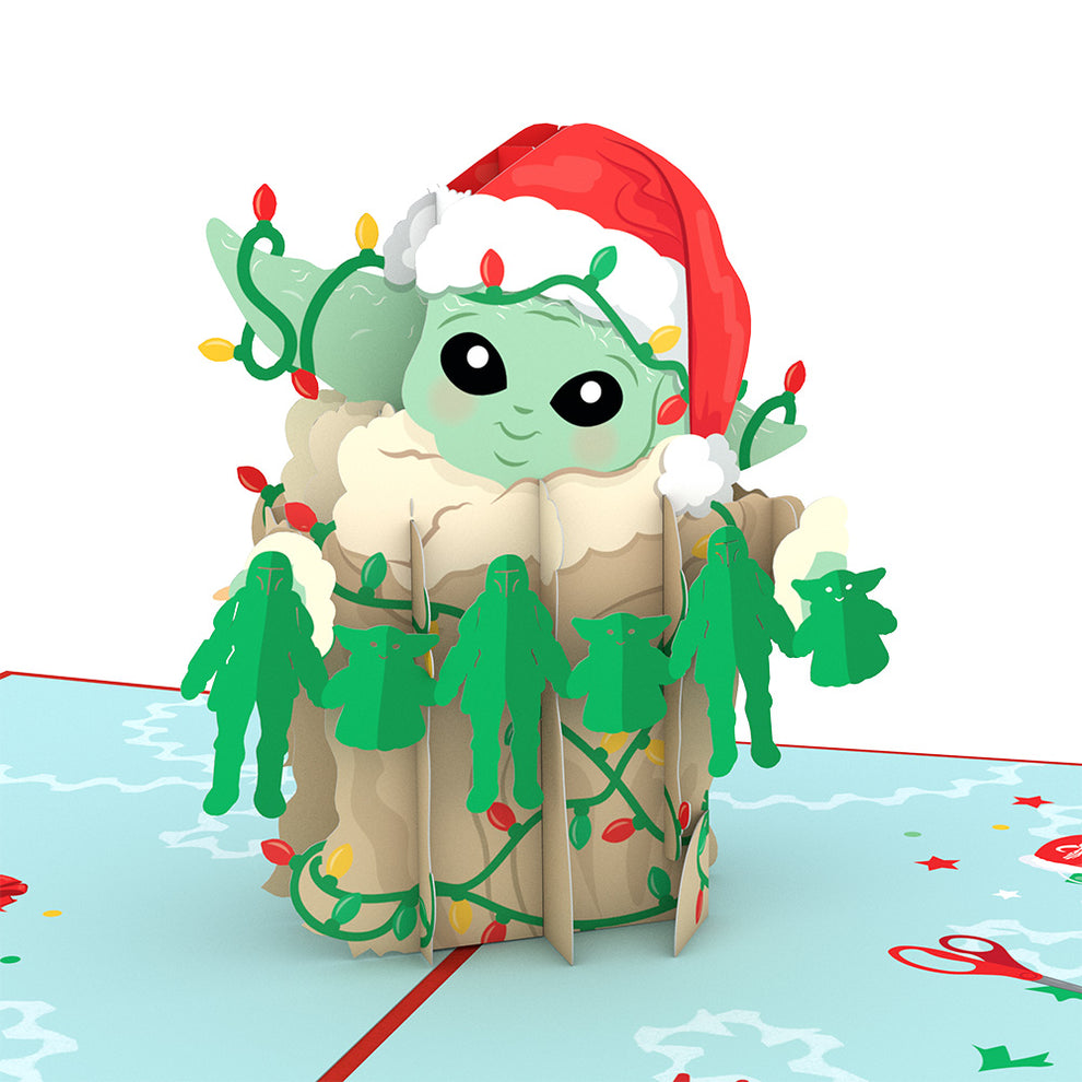 Star Wars™ The Mandalorian™ Very Merry Grogu™ Pop-Up Card – Lovepop