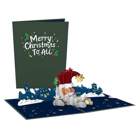 Santa Moon Pop-Up Card – Lovepop