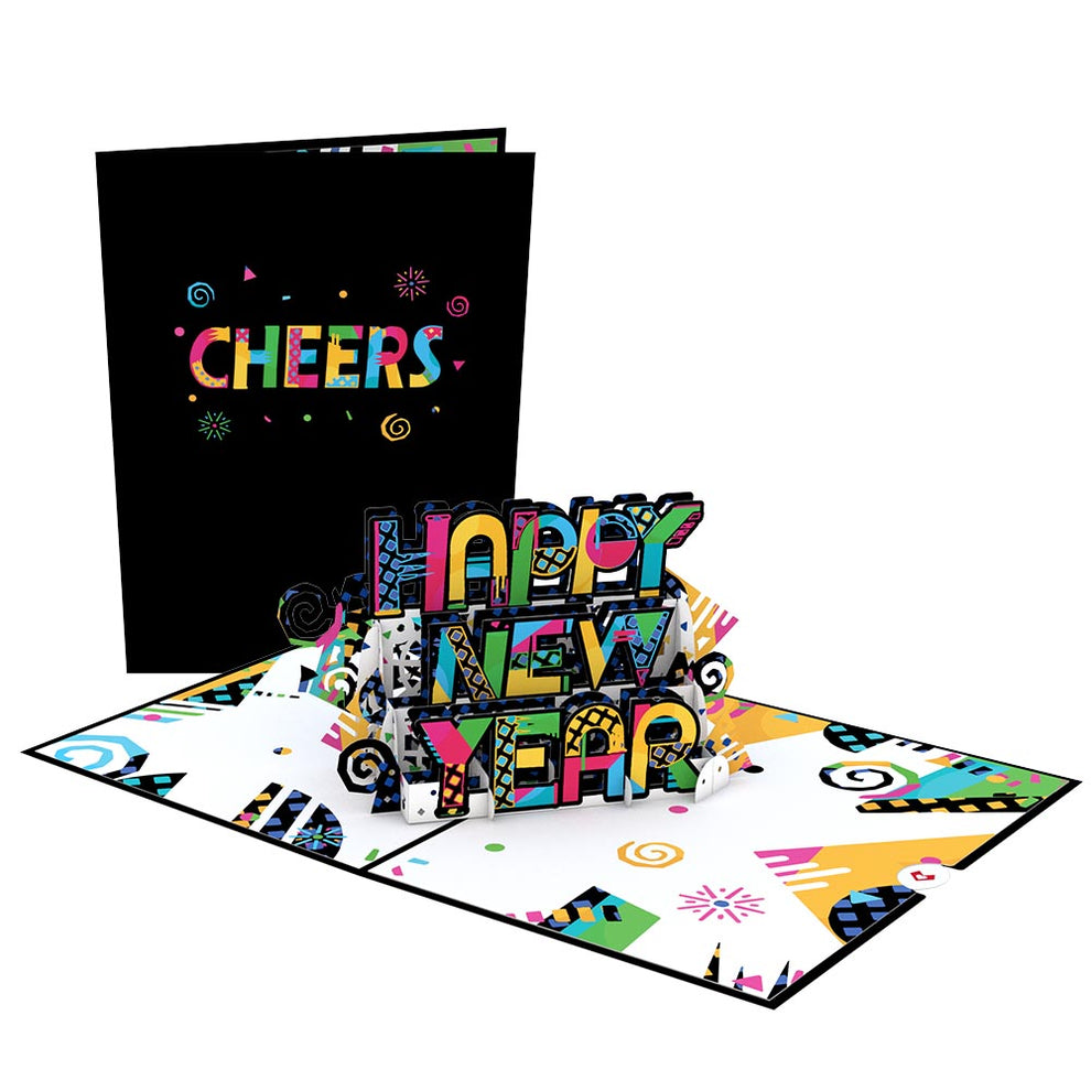 Happy New Year Card | Happy New Year Pop Up Card | Lovepop