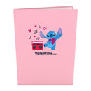 Disney's Stitch Rockin' Valentine Pop-Up Card – Lovepop
