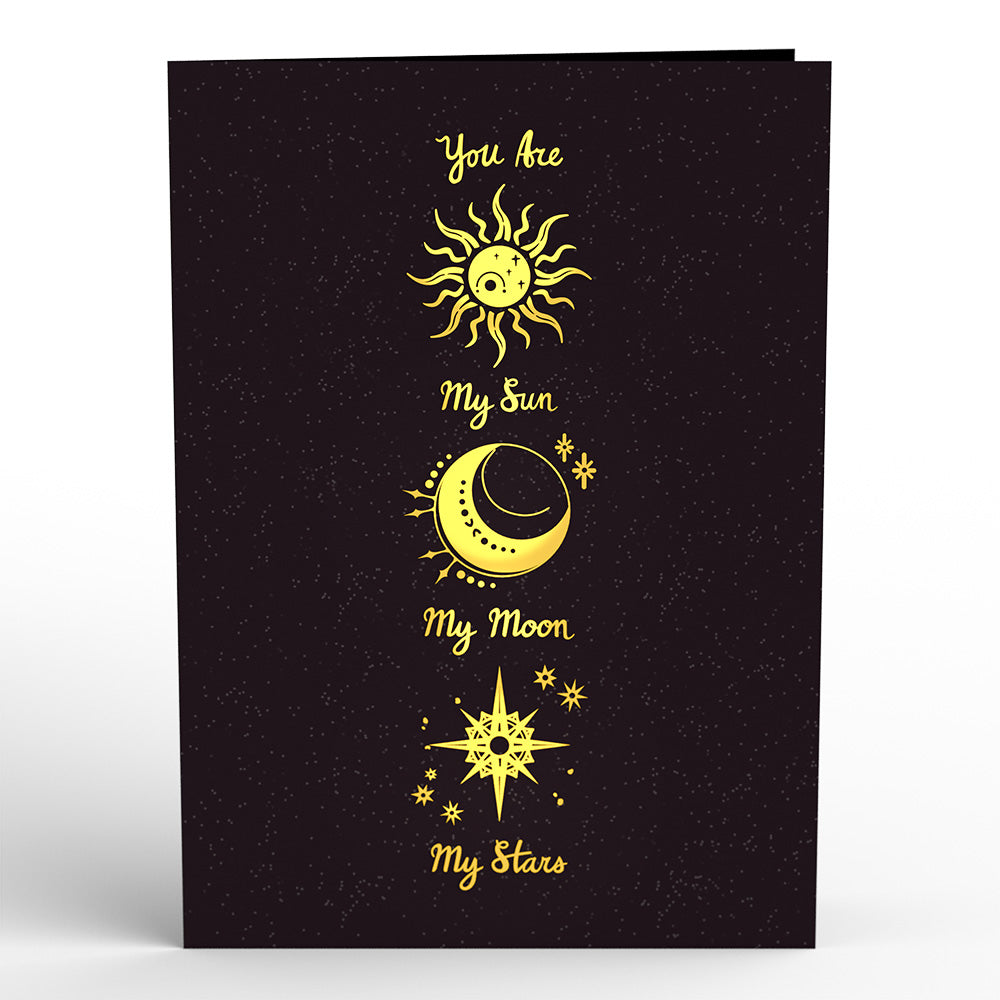 Celestial Valentine Card | Celestial Love Pop-Up Card | Lovepop