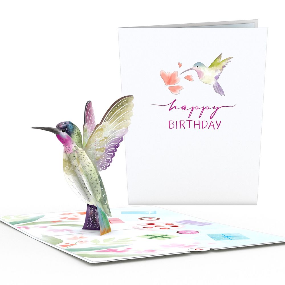Hummingbird Birthday Card | Birthday Card With Hummingbird | Lovepop