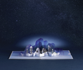 Winter Borealis Scene Pop Up Card | Winter Borealis Card | Lovepop