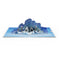Winter Borealis Scene Pop Up Card | Winter Borealis Card | Lovepop