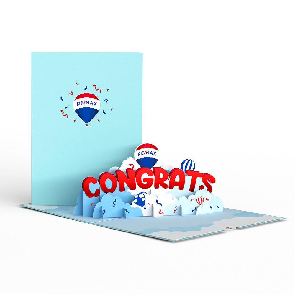 Re/Max® Congrats Pop-Up Card – Lovepop