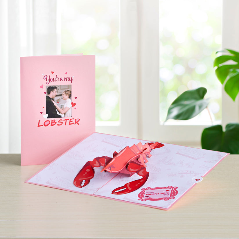 Friends You're My Lobster Pop-Up Card – Lovepop