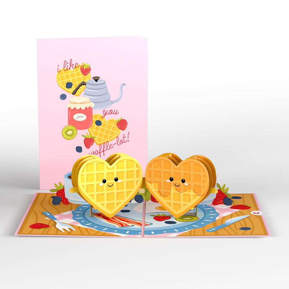 Like You a Waffle Lot Pop-Up Card | Lovepop